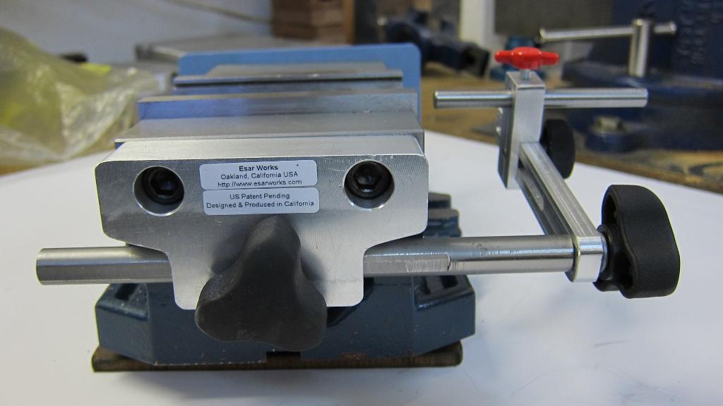 Rapid Adjusting 6-inch Machine Vise Work Stop | esarworks